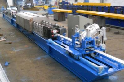 China Fully Automatic PU Shutter Door Roll Forming Machine 0.4-0.9mm 380V 50Hz 3Phase for sale