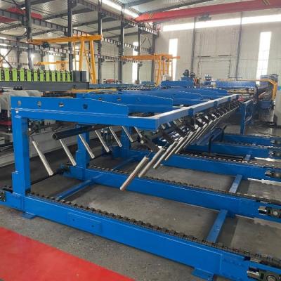 China Digital Hydraulic Palletizer Stacker 1250mm Width with 220V Power and Customizable 6m-12m Lengths for sale