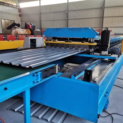 China Cr12 Roll Former Machine 10-20 m/min Production Speed with 5.5KW Motor and 12 Roller Stations for sale
