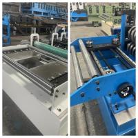 China PLC Controlled Electric Corrugated Steel Panel Roll Forming Machine 10-15m/min Speed 0.3-0.8mm Thickness for sale