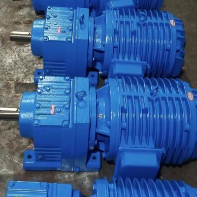 China MTR Series Helical Bevel Geared Motor 0.06-15KW Power Range with Cast Iron Construction for Industrial Transmission for sale