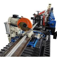 China Gearbox Driven Steel Storage Rack Roll Forming Machine with 110T Punching Capacity for 2.0-3.0mm Thickness for sale