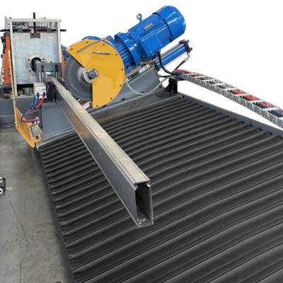 China Automatic Box Beam Roll Forming Machine for Storage Racks | 2.0-3.0mm Thickness | 110T Punching Capacity for sale