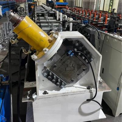 China Storage Rack Roll Forming Machine 7.5kw with 4-6m/min Production Speed for Galvanized Steel Storage Systems for sale