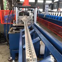 China Galvanized Steel Storage Rack Roll Forming Machine 2.0-3.0mm Thickness with 110T Punching Capacity for sale