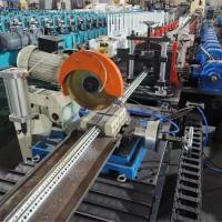 China Galvanized Steel Storage Rack Roll Forming Machine 2.0-3.0mm Thickness with 110T Punching Capacity for sale
