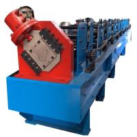 China PLC Controlled Downspout Roll Forming Machine | 23-26 Stations | 7.5KW Motor | 15-20m/min Speed for sale