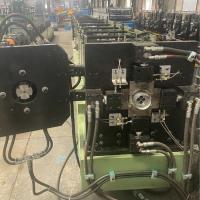 China Steel Round Rain Gutter Forming Machine 380V 15m/min for 0.4-0.6mm Aluminum Steel Downspouts for sale
