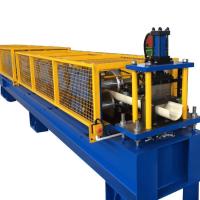 China Custom Round Gutter Downspout Roll Forming Machine 15m/min Speed 0.4-0.6mm Thickness 7.5KW Power for sale