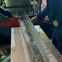 China Galvanized Cable Tray Forming Machine Siemens PLC 1.0-2.0mm Capacity 22 Stations 15KW Power for sale