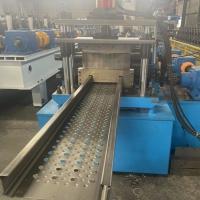 China High-Speed Metal Scaffolding Plank Roll Forming Machine 2.0-3.0mm Thickness 0-15m/min with Mitsubishi PLC for sale