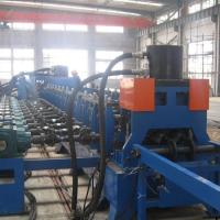 China Custom Highway Guardrail Roll Forming Machine with PLC Control - 2.5-4mm Thickness, 15m/min Speed for sale