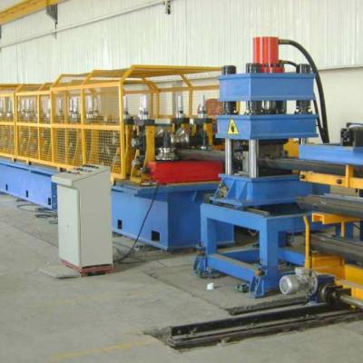 China PLC Control Highway Guardrail W Beam Roll Forming Machine 30KW 380V with 16 Steps and HRC58-62 Rollers for sale
