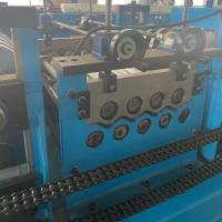 China Gearbox Transmission CZ Purlin Roll Forming Machine 37m/min with 15kW Power and Servo Cutting for sale