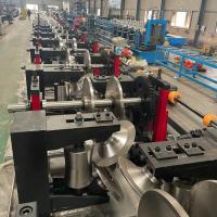 China High Speed C&Z Purlin Roll Forming Machine 15kw 37m/min with Gearbox Transmission and Servo Cutter for sale