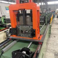 China Fully Automatic CZ Purlin Forming Machine 100-300mm Width 37m/min Speed with Servo Cutting for sale