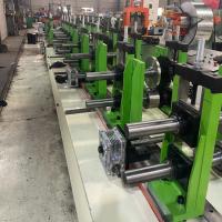 China Fully Automatic CZ Purlin Forming Machine 100-300mm Width 37m/min Speed with Servo Cutting for sale