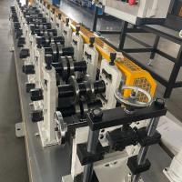 China Hydraulic Cutting Steel Shutter Door Roll Forming Machine with 7.5kW Motor and 32 Roller Stations for 0.3-0.8mm Materials for sale