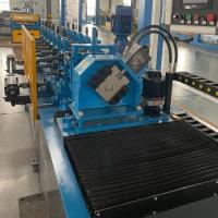 China CE Metal Stud Roll Forming Machine with Flying Punch - 45m/min Speed, 0.5-1.0mm Thickness Capacity for sale