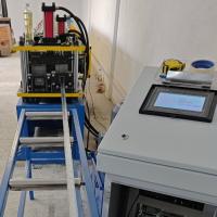 China Two-In-One Stud and Track Roll Forming Machine 75m/min Speed with 0.4-1.2mm Thickness Capacity and Mitsubishi PLC Control for sale