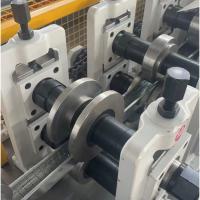China Two-In-One Stud and Track Roll Forming Machine 75m/min Speed with 0.4-1.2mm Thickness Capacity and Mitsubishi PLC Control for sale