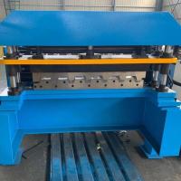 China Floor Decking Roll Forming Machine with 13-18 Stations & PLC Control for Colored Glazed Steel Production for sale