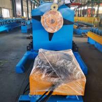 China Vertical Drive Steel PPGI Zinc Uncoiler Machine 1250mm Feeding Width 220V With Loading Cart for sale