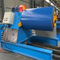 China 220V Vertical Cylinder 8 Tons Hydraulic Decoiler with 1250mm Feeding Width and Digital Display for Industrial Material Handling for sale