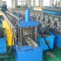 China 7.5kW Steel Door Window Roll Forming Machine with Hydraulic Cutting - 20 Stations for 0.8-1.2mm Thickness for sale