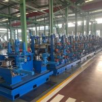 China 20-50m/min High Speed Welded Tube Mill Line for 10-45mm Diameter Tubes with Laser Seam Tracking for sale