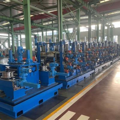China Welded Tube Mill Line 380V 50Hz for Square Tubes 10×10mm to 70×70mm with PLC Control for sale