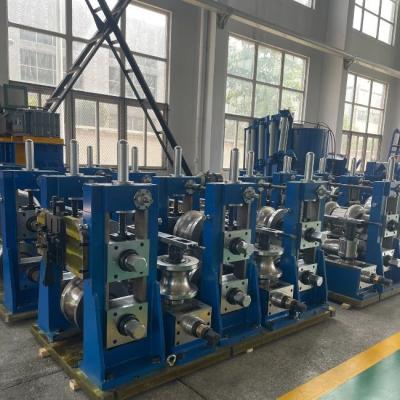 China Precision Carbon Steel Welded Tube Mill Line 10-600mm Diameter PLC Control Cold Saw Cutting 20-50m/min for sale