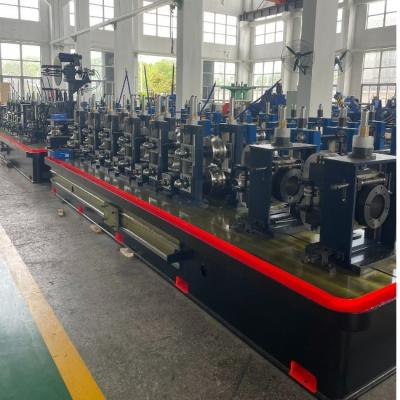 China Precision 10-45mm Welded Tube Mill Line with Laser Seam Tracking System | 20-50m/min Production Speed | 380V Power for sale