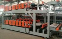 China Thermal Insulation Waterproof PU EPS Rock Wool Sandwich Panel Production Line with 5-Ton Capacity and PLC Control for sale