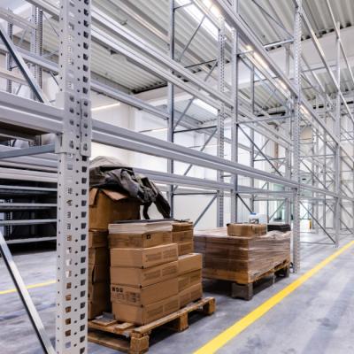 China Galvanized Steel Storage Rack Roll Forming Machine 7.5kw Power 4-6m/min Production Speed for Warehouse Shelves for sale