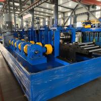 China Interchangeable CZ Purlin Roll Forming Machine 30 m/min Speed with 26 Forming Stations for Steel Structures for sale