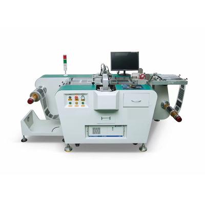 China R2R Dual Head CCD Hole Punching Machine for Labels for sale