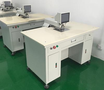 China CE Semi-auto Precision Target Hole Punching Machine for Panel Name plates for sale