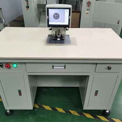 China Ready to Ship CCD Guide Hole Punching Machine for Anodized Aluminium Nameplates for sale