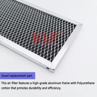 China G3 Polyurethane Foam Panel Air Filter with Aluminum Frame for Odor Removal and Customized Sizes for sale
