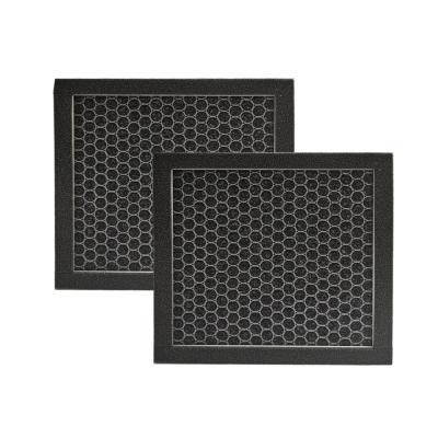 China Odor and Smoke Removal Activated Carbon Filter Custom Size Cabin Air Filter for sale