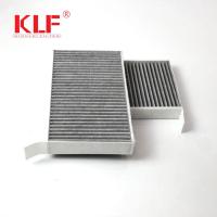 China Sterilization and Odor Removal Yellow Pleated Air HEPA Filter with Anti-Pollen & Smoke Neutralization in Custom Sizes for sale