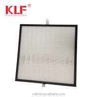 China Customized Dimension HEPA Filter with F7 80-90%@0.3um Efficiency and PP Filtration Media for Air Purifiers for sale