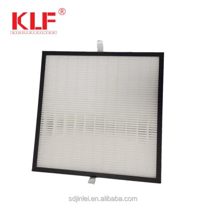 China Customized Dimension HEPA Filter with F7 80-90%@0.3um Efficiency and PP Filtration Media for Air Purifiers for sale