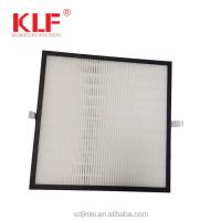 China Customized Dimension HEPA Filter with F7 80-90%@0.3um Efficiency and PP Filtration Media for Air Purifiers for sale