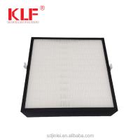 China Customized Dimension HEPA Filter with F7 80-90%@0.3um Efficiency and PP Filtration Media for Air Purifiers for sale