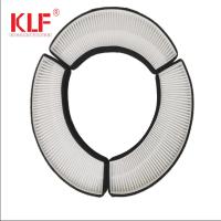 China Wholesale Customized HEPA Filter with 99.99% Efficiency Low Resistance Pleated Air Purifier Filter for sale
