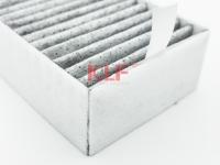 China Wholesale Customized Size Activated Carbon Car Cabin Filter with 99% Efficiency and HEPA Filter Construction for sale