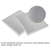 China Aluminum Honeycomb UV Light Oxygen Antibacterial Air Filter for PM2.5 TVOC Formaldehyde Benzene Removal for sale