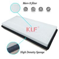 China Merv 8 Air Filter with PU Sealing Strip and Customizable Size for Ventilation and Range Hoods for sale